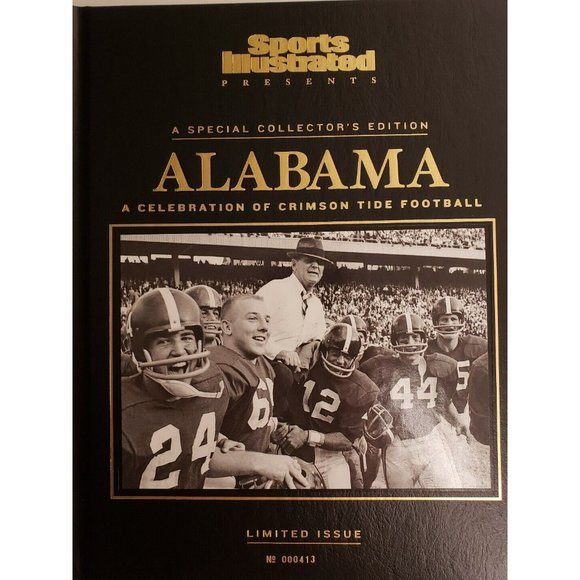 Other | Sports Illustrated Alabama Crimson Tide Football Hard Cover ...